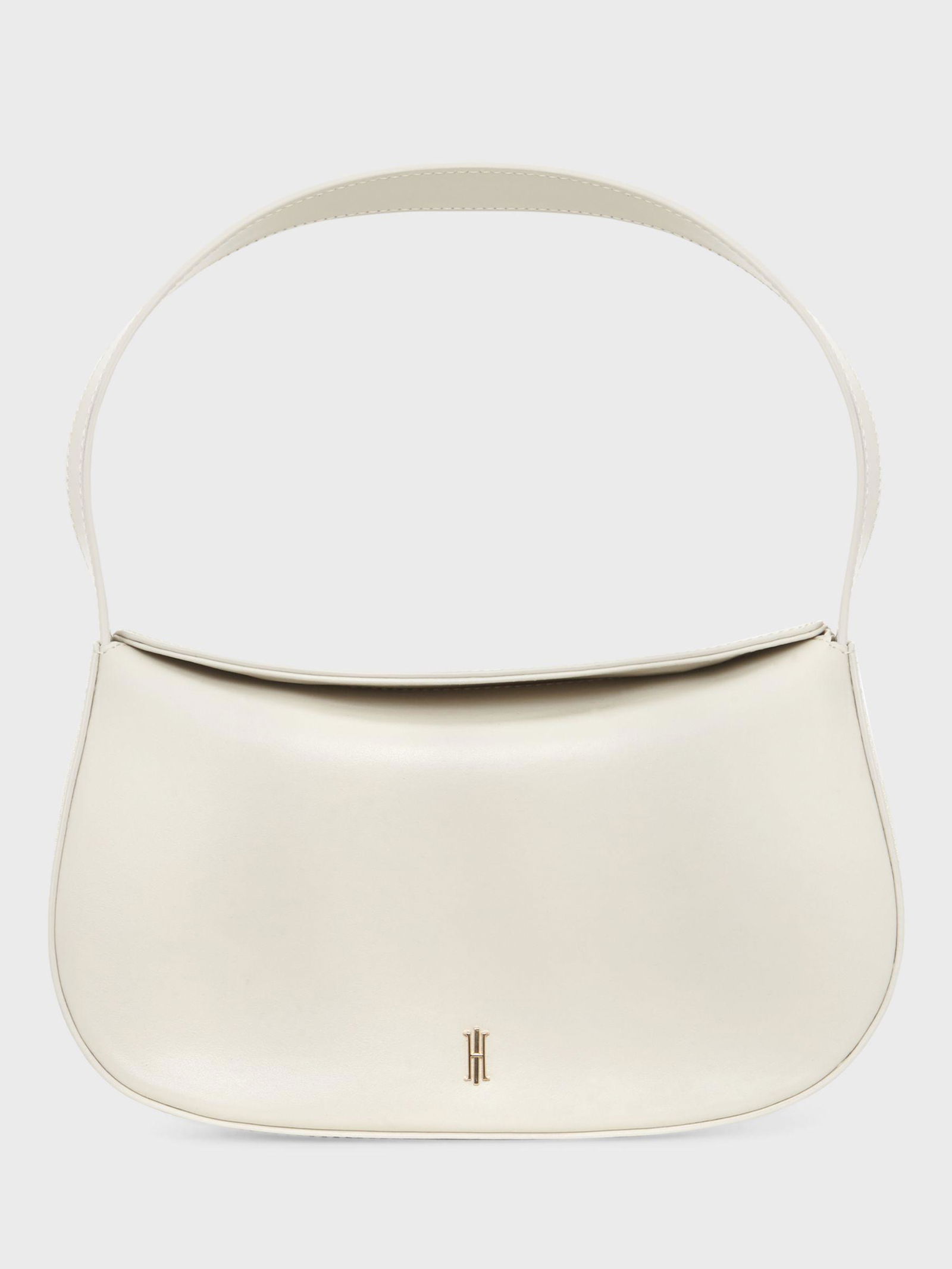 HOBBS Paris Leather Shoulder Bag in Ivory | Endource