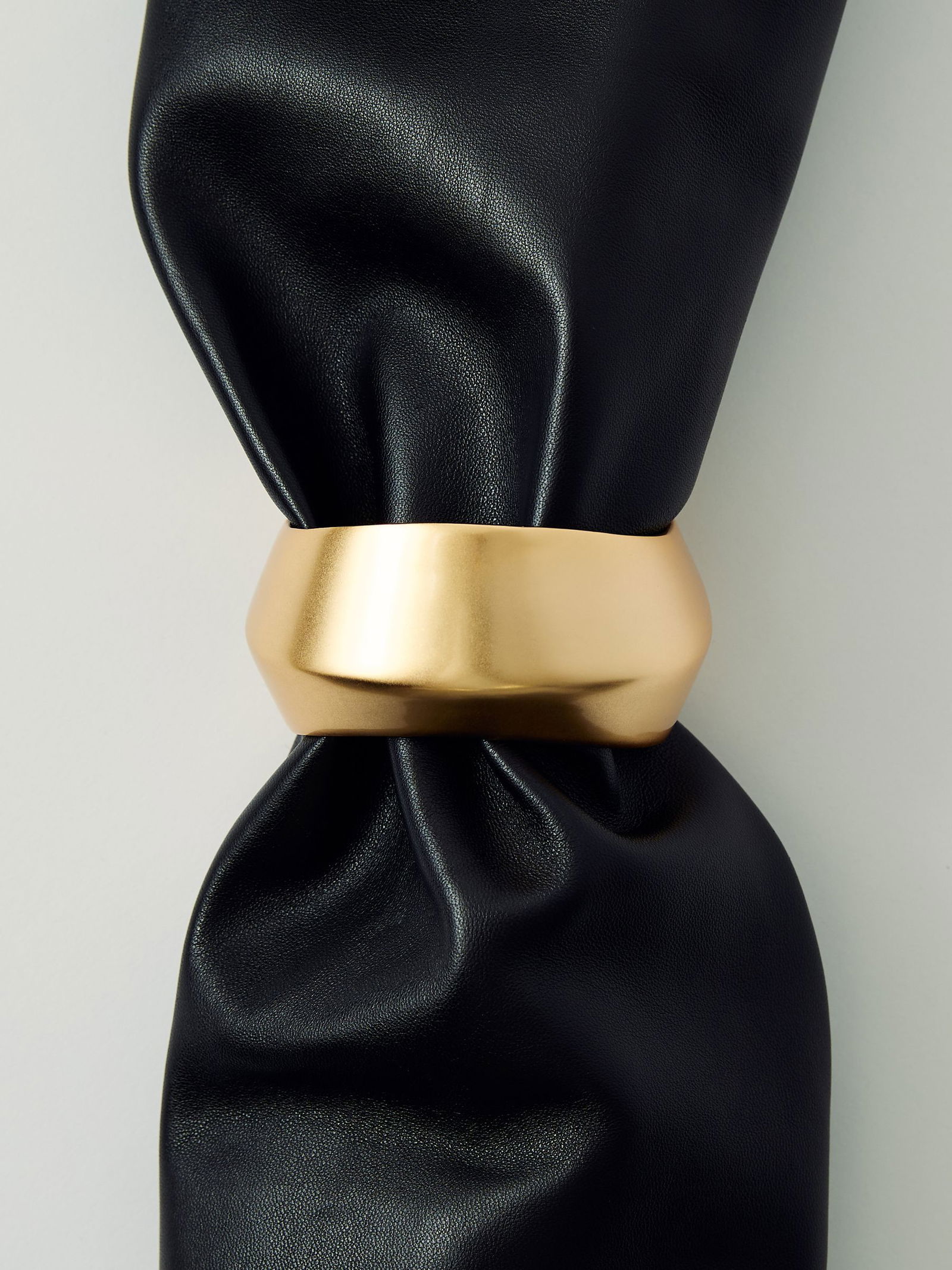 REISS Twist Bangle Bracelet In Gold | endource