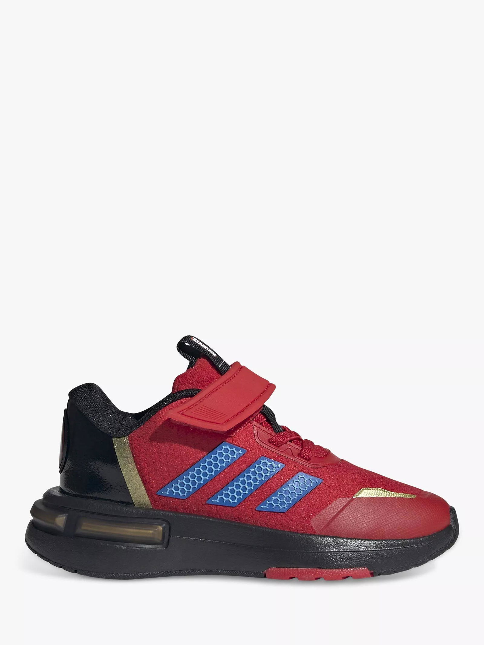 ADIDAS Kids' Marvel Racer Trainers in Red/Royal Blue | endource