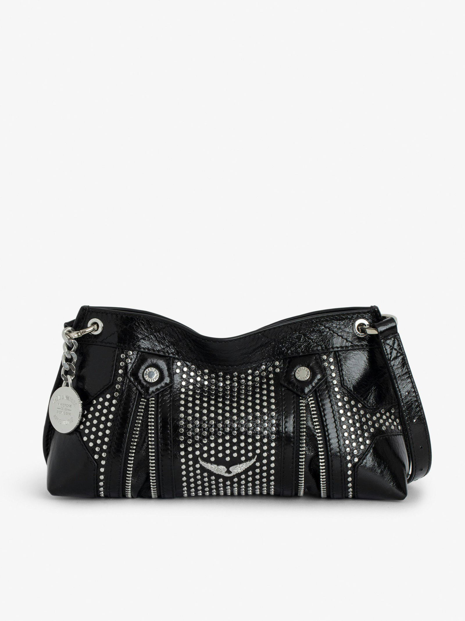 ZADIG & VOLTAIRE Sunny Mood Studs Bag in Black | Endource