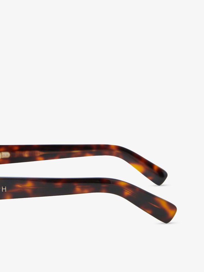 JOSEPH Bahia Oval-Frame Acetate Sunglasses | endource