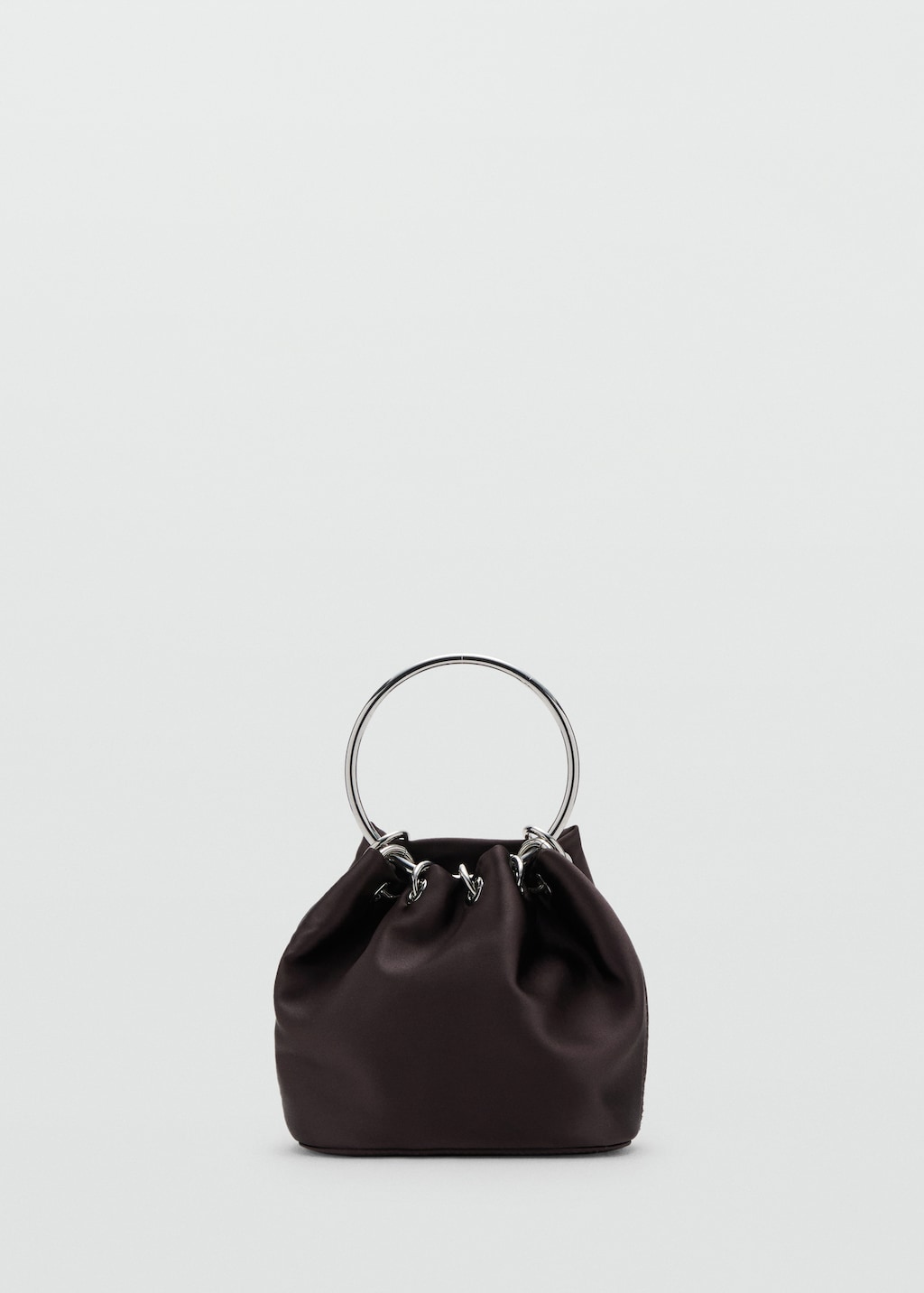 MANGO Handbag With Metal Handle | endource