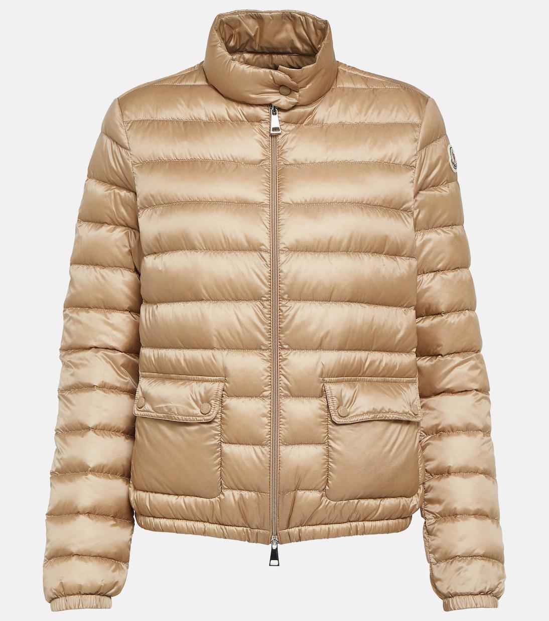 MONCLER Lans Down Jacket in Beige | endource