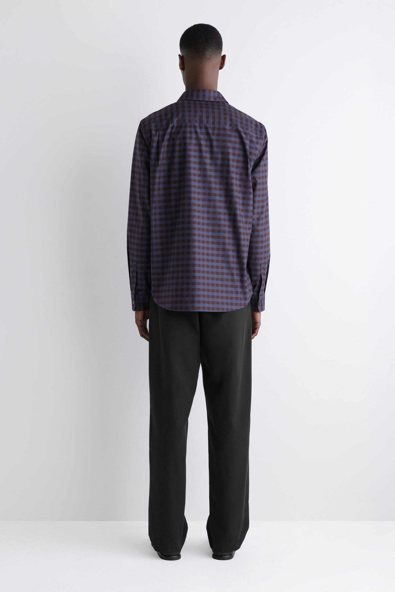 COS CHECKED COTTON SHIRT | endource