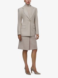 JOSEPH Fallon Single-Breasted Tailored Wool Blazer | endource