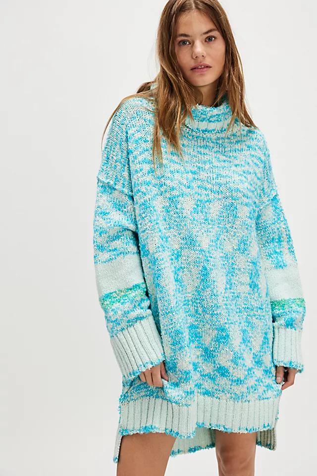 FREE PEOPLE Winter Storm Tunic in Ice Castle Combo | endource