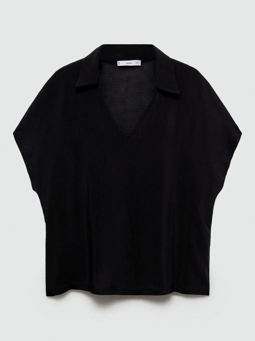 MANGO Bima Top in Black | Endource