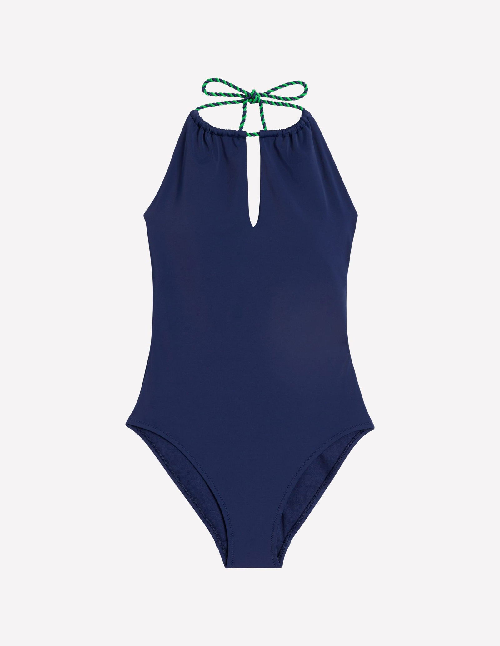 BODEN String High Neck Swimsuit | endource