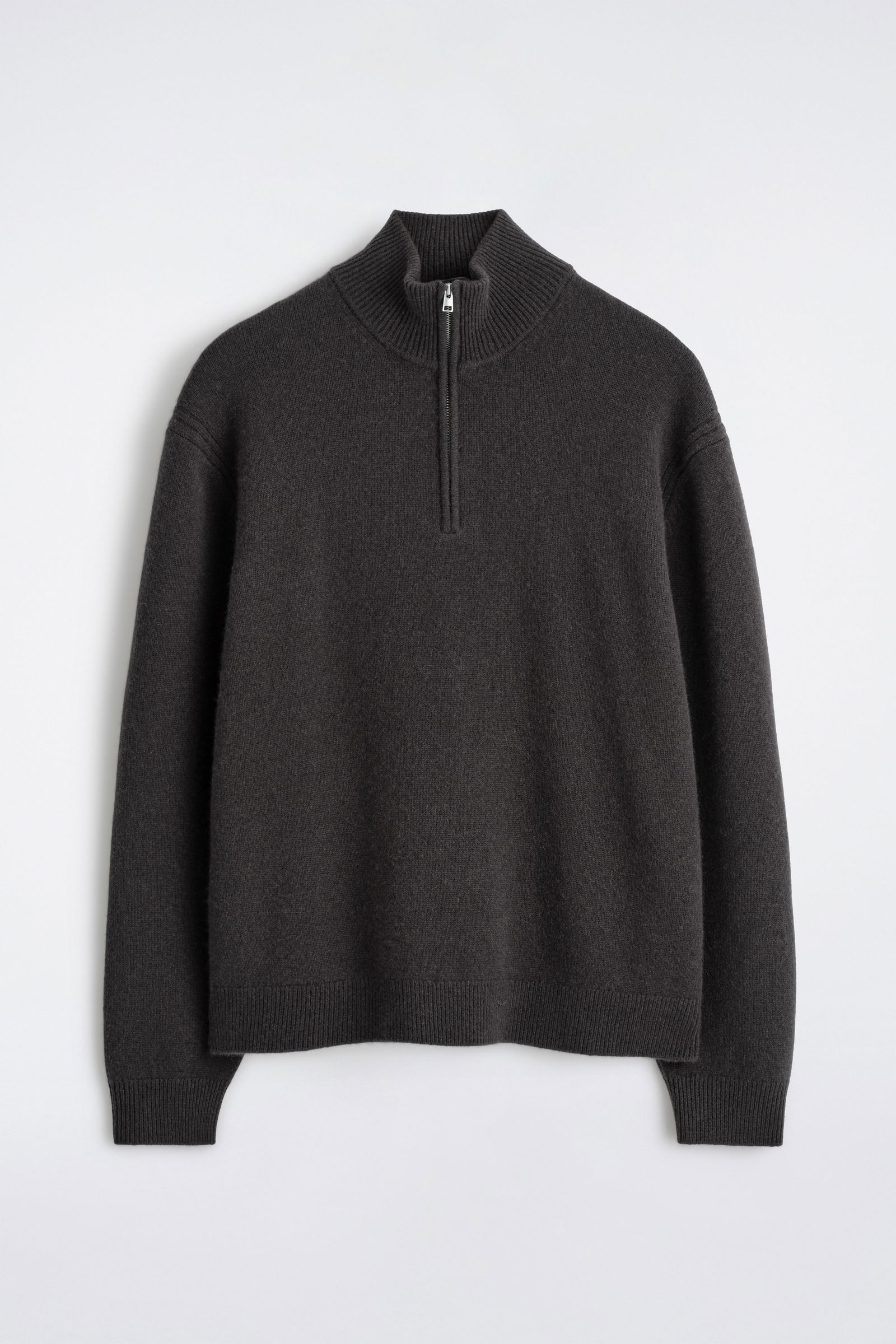 COS Cashmere Zip-Up Jumper | endource