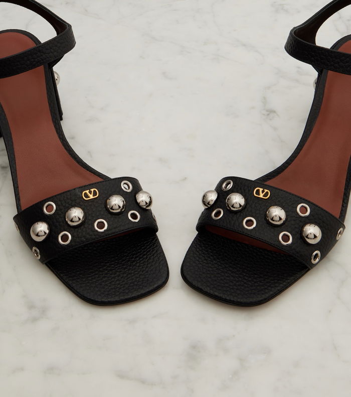 VALENTINO GARAVANI Nellcôte 60 Studded Leather Sandals | endource