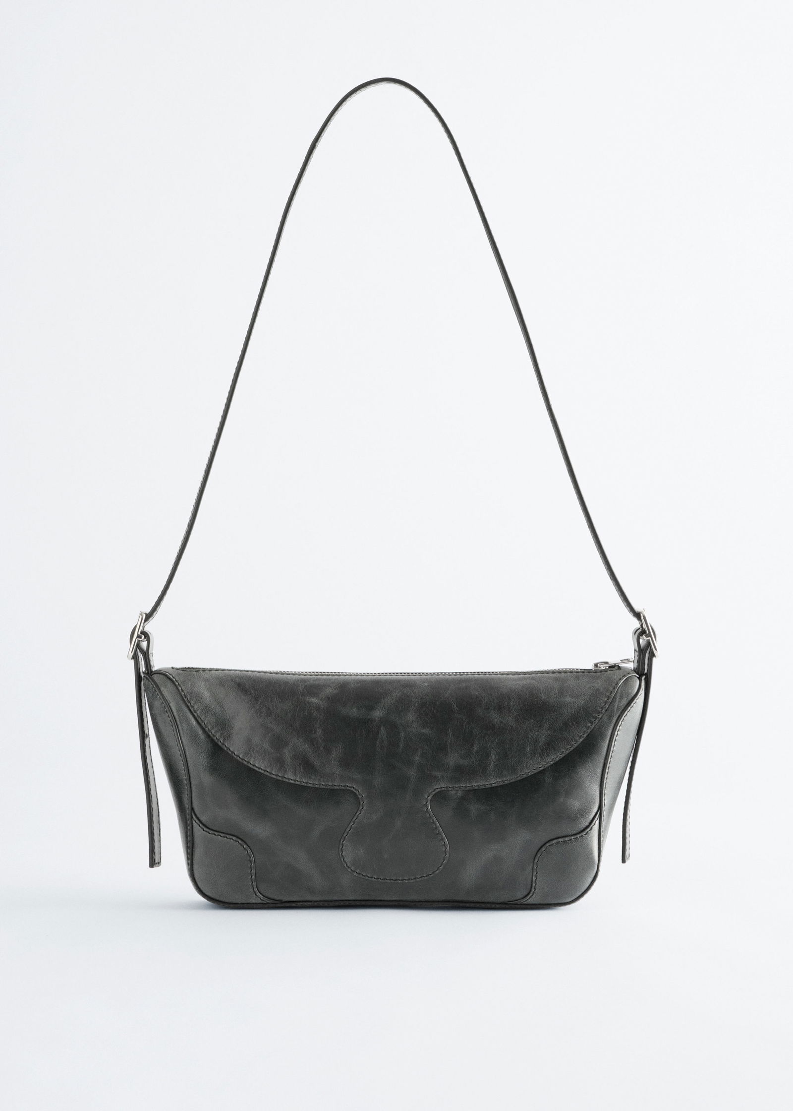 & OTHER STORIES Rectangular Leather Crossbody Bag | endource
