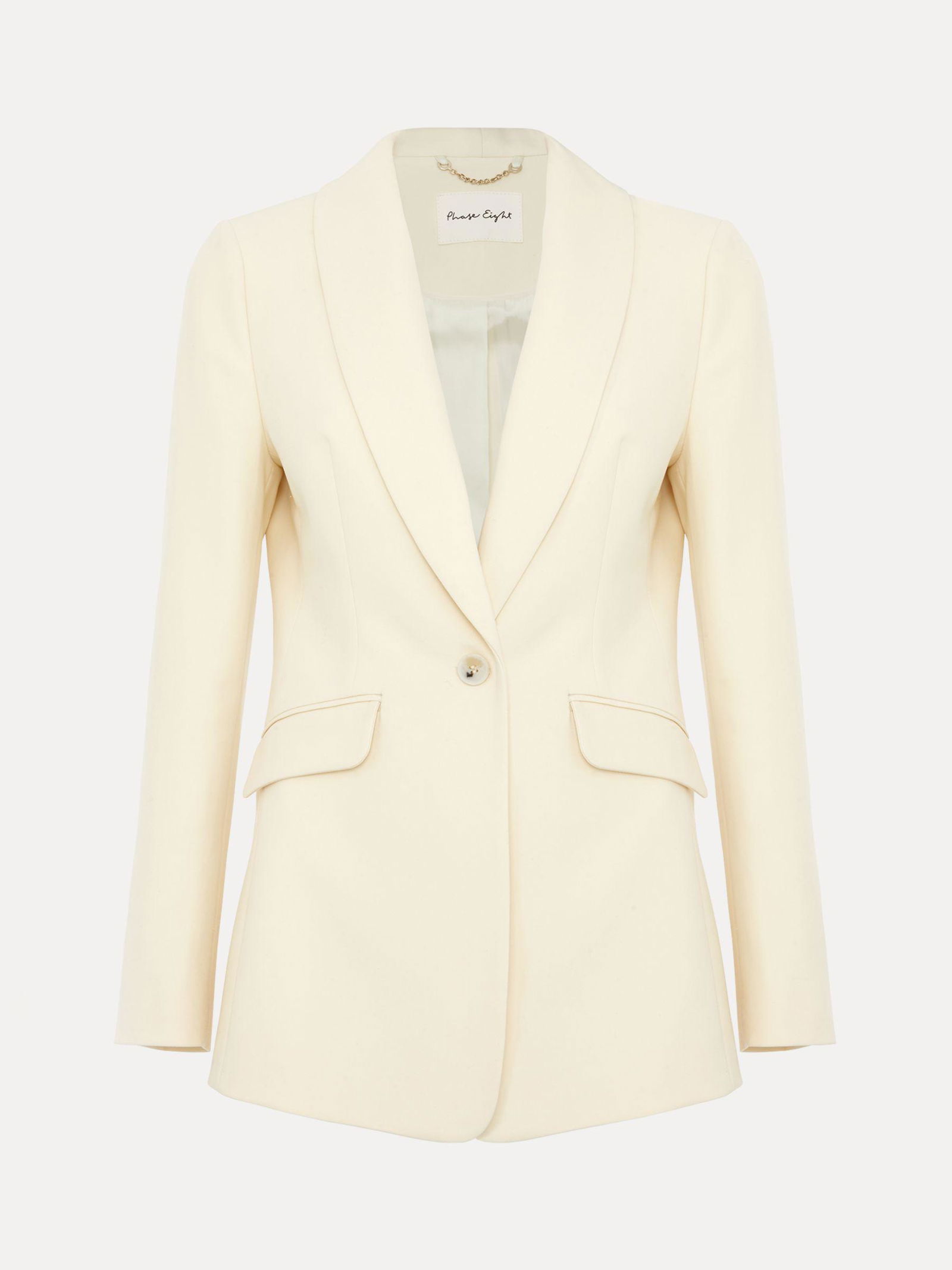 PHASE EIGHT Alexis Shawl Collar Suit Jacket in Yellow | endource