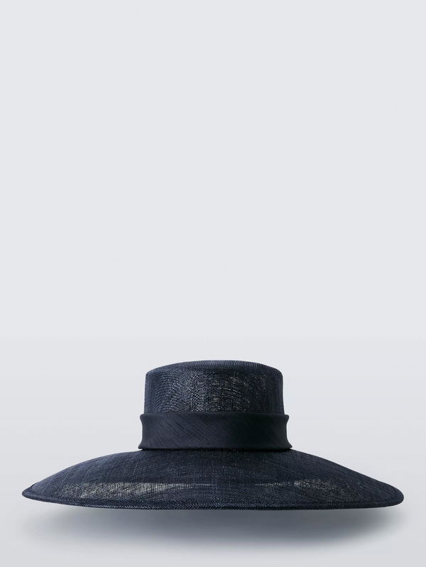 JOHN LEWIS Katy East West Hat, Navy | endource