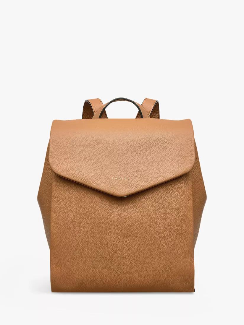 RADLEY Southwark Road Leather Small Backpack in Dark Butter | endource