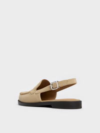 CHARLES & KEITH Gale Faux Suede Slingback Loafers | endource