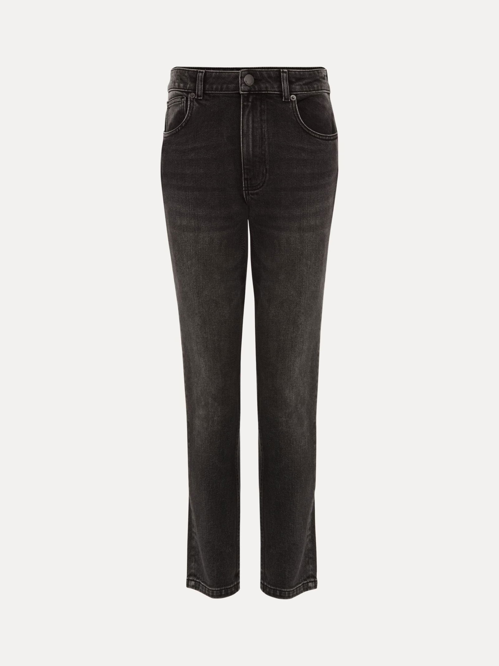 PHASE EIGHT Sara Slim Fit Cropped Jeans in Dark Wash | endource