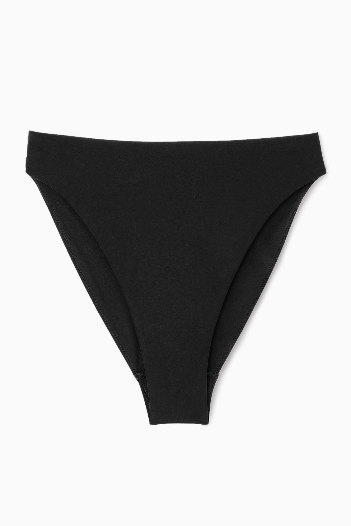 COS High-Leg Bikini Briefs in BLACK | Endource