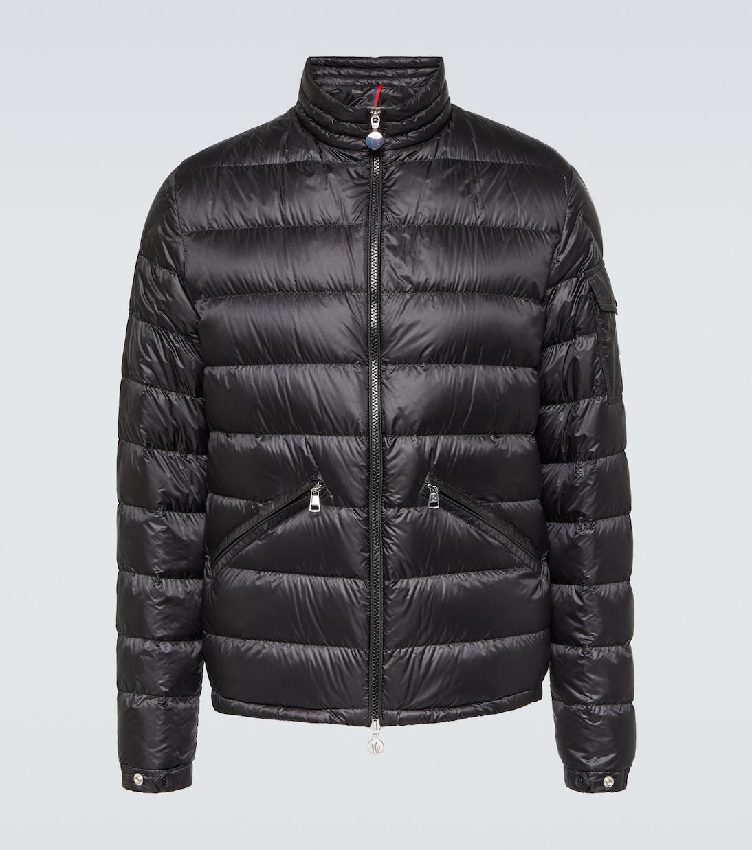 MONCLER Agay Quilted Down Jacket in Black | Endource