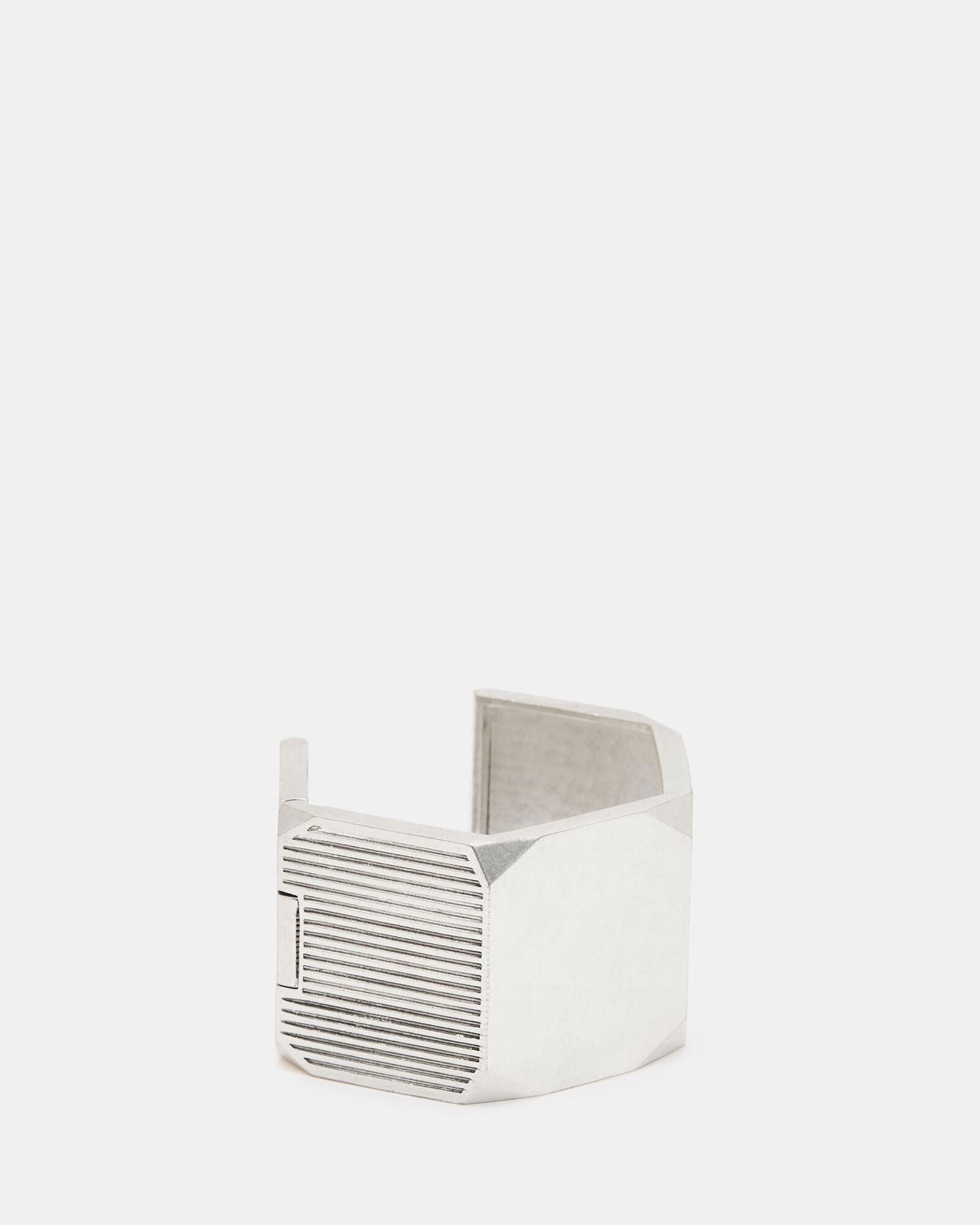 ALLSAINTS Alex Hexagon Hinge Bangle | endource