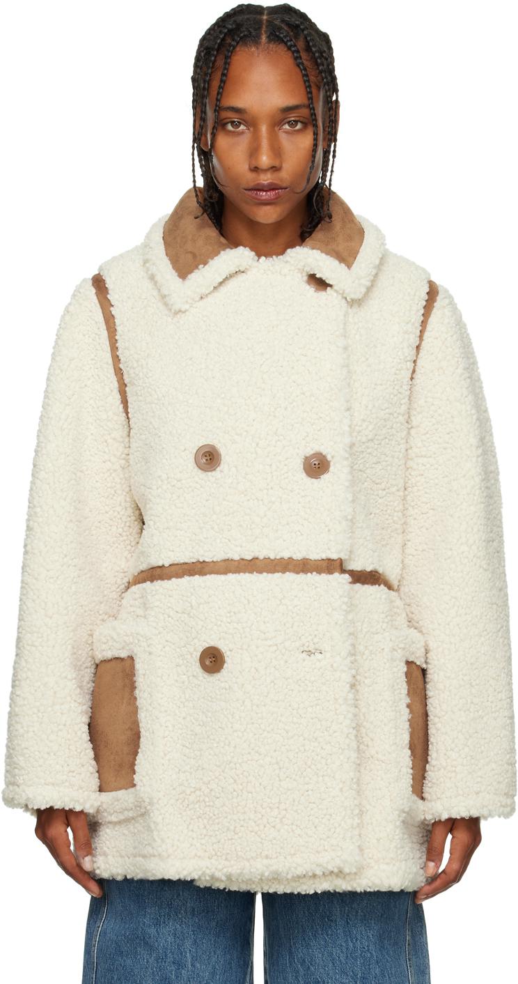 STAND STUDIO Chloe Faux-Shearling Jacket | endource