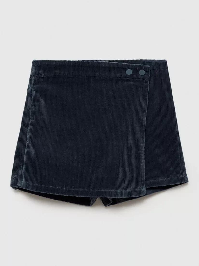 MANGO Sharon Shorts in Navy | endource