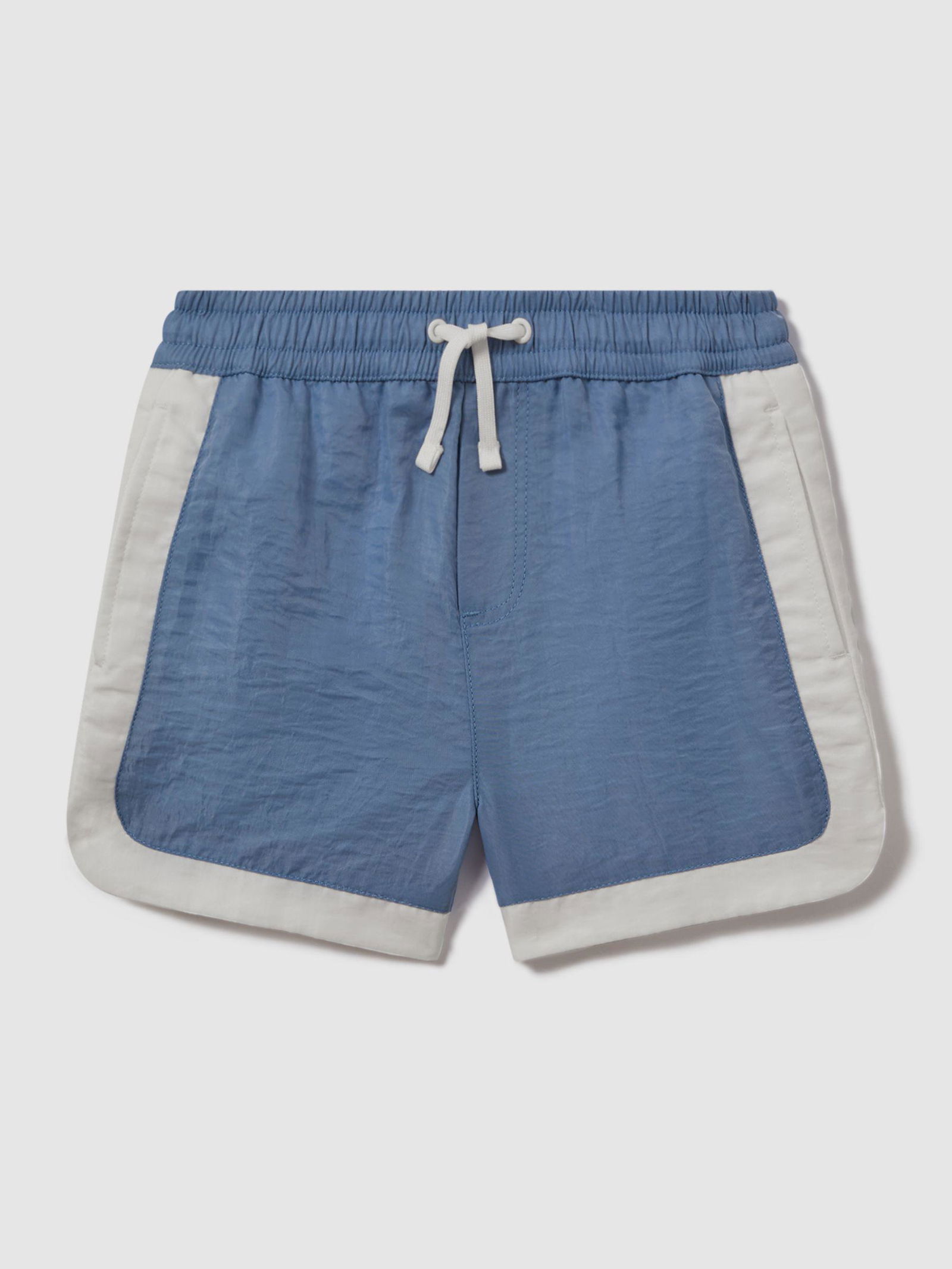 REISS Surf Contrast Drawstring Swim Shorts | endource