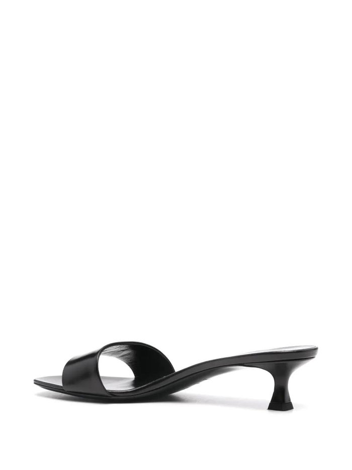 THE ROW 40mm Combo Sandals - Black | endource