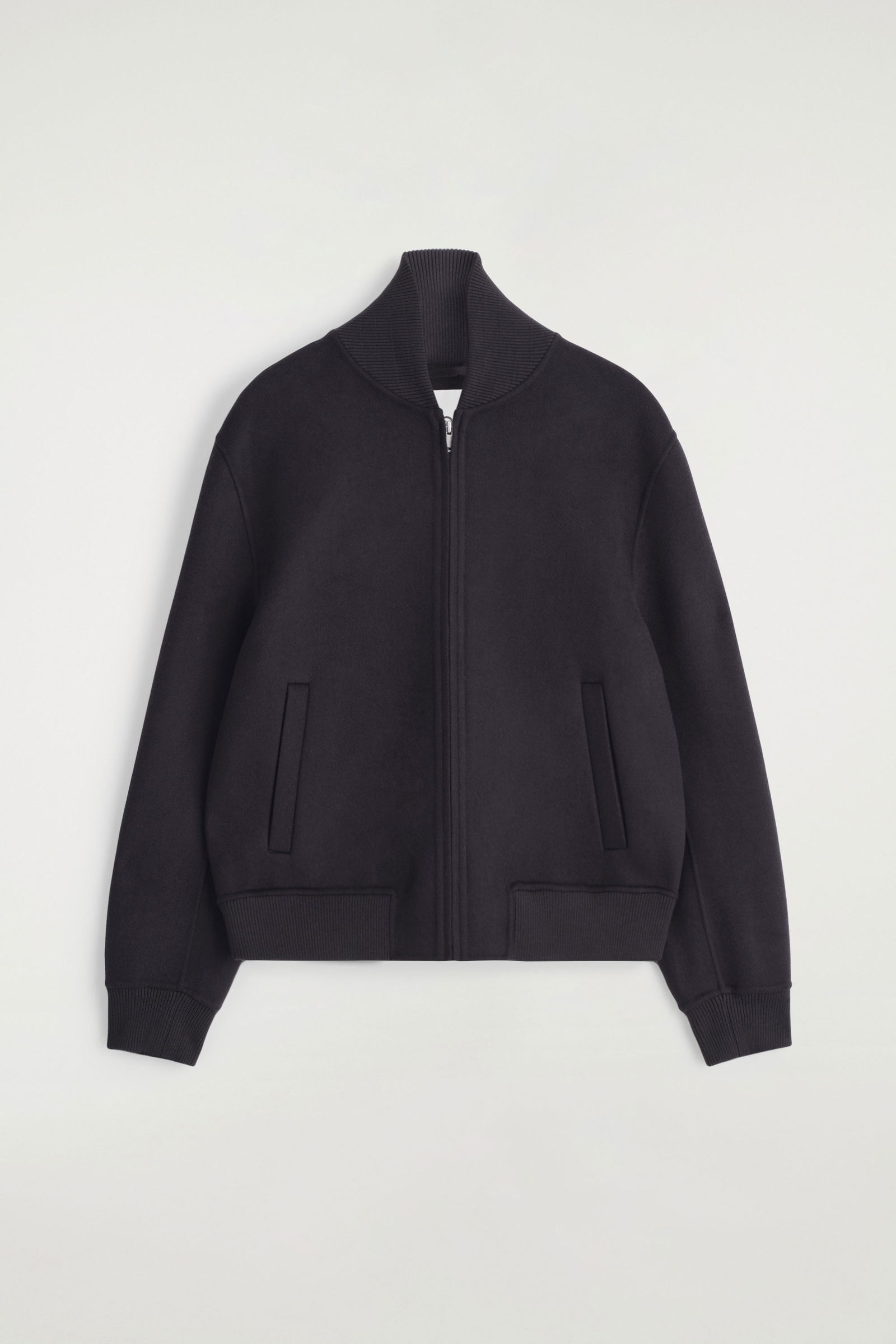 COS Split Wool Bomber Jacket | endource