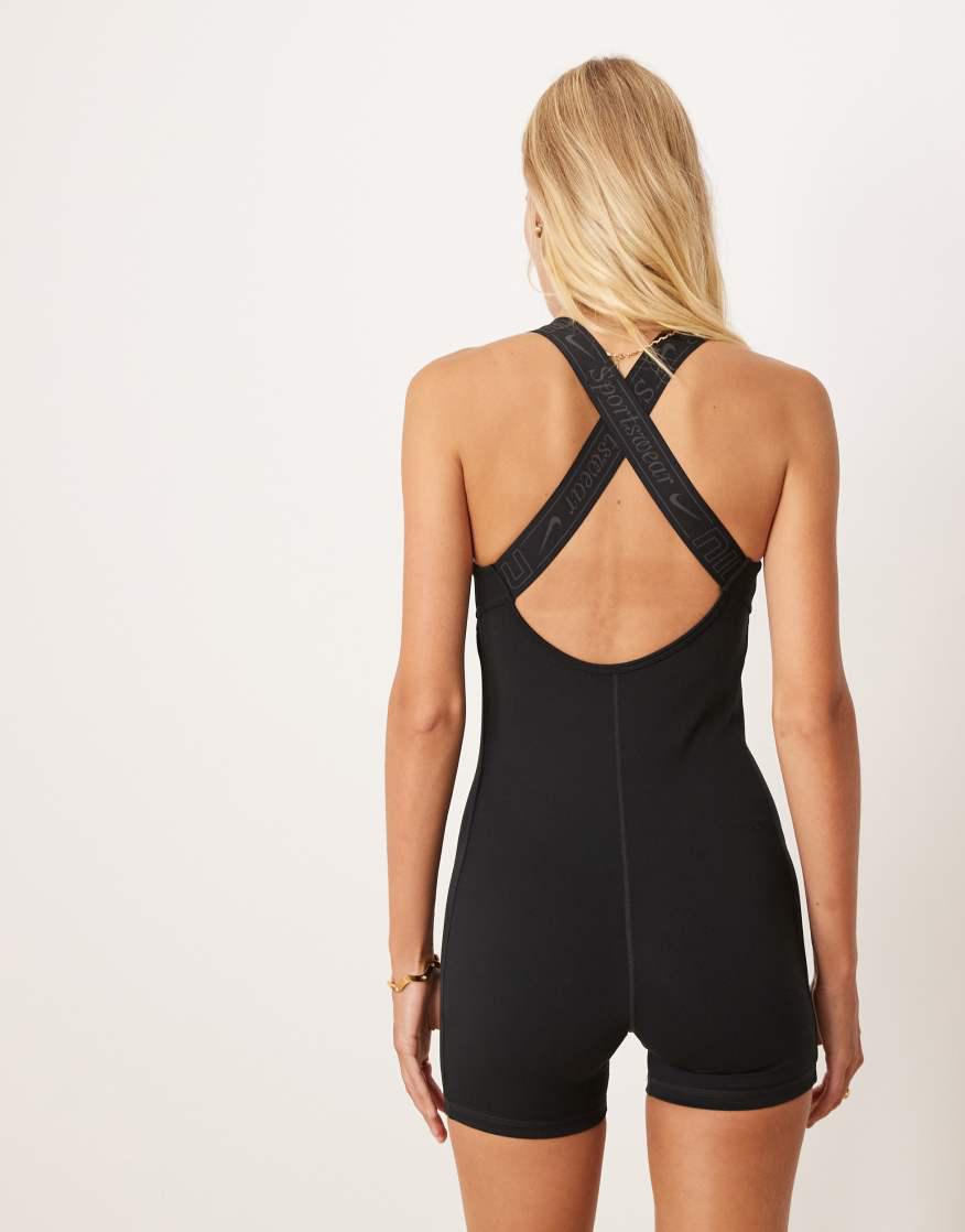 NIKE Pro Training Gym Life Swoosh Unitard In Black | endource