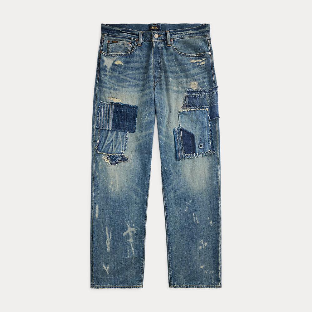 POLO RALPH LAUREN Vintage Classic Distressed Jean in Blue | endource