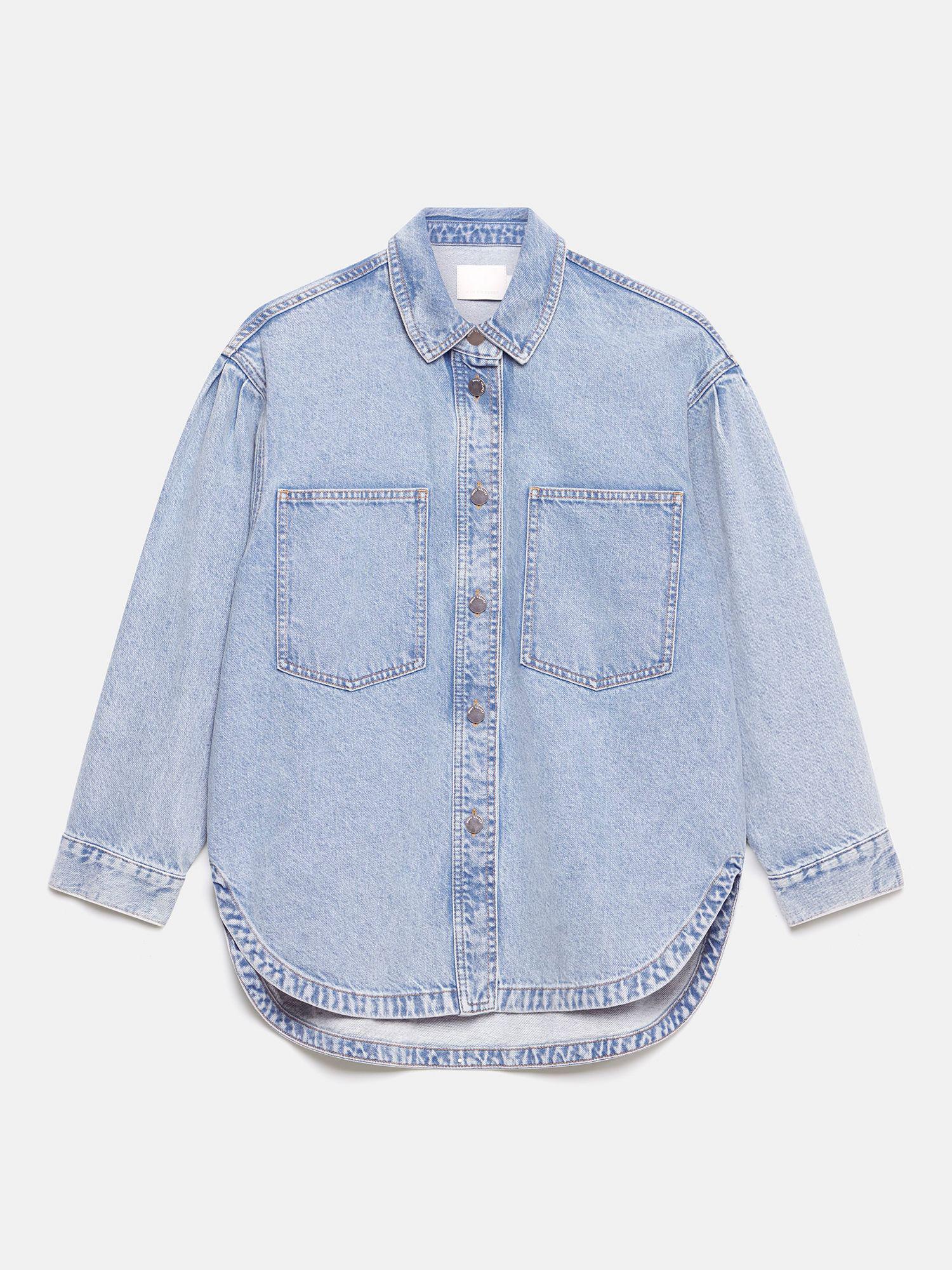 MINT VELVET Oversized Denim Shacket | endource