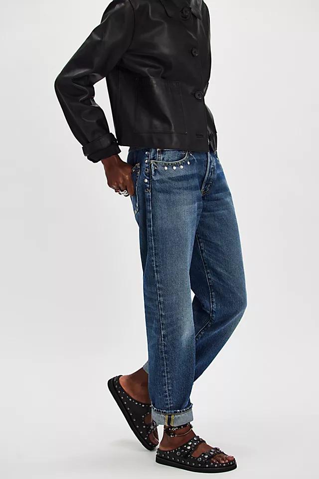 FREE PEOPLE Ultra Studded Sandals in Black | endource