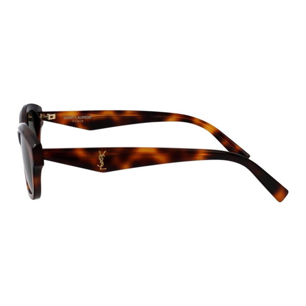 SAINT LAURENT SL M172 Sunglasses - Female - - Sunglasses - Brown - 53 ...
