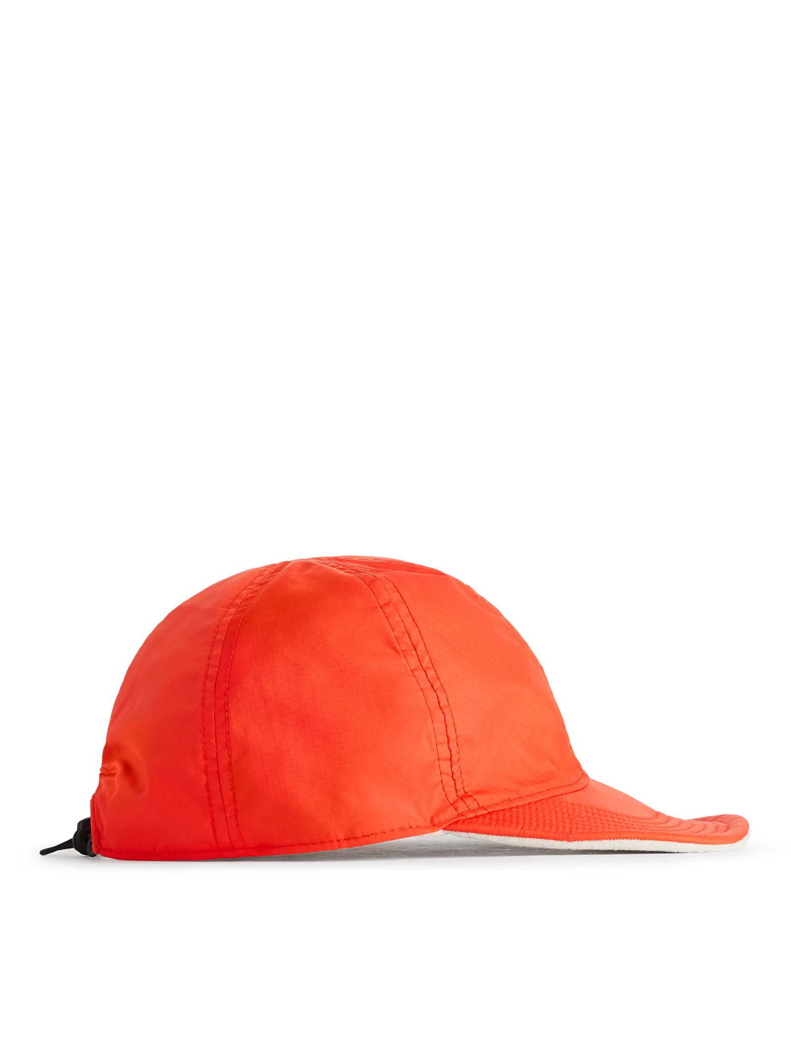 ARKET Reversible Nylon Cap in Bright Orange | endource