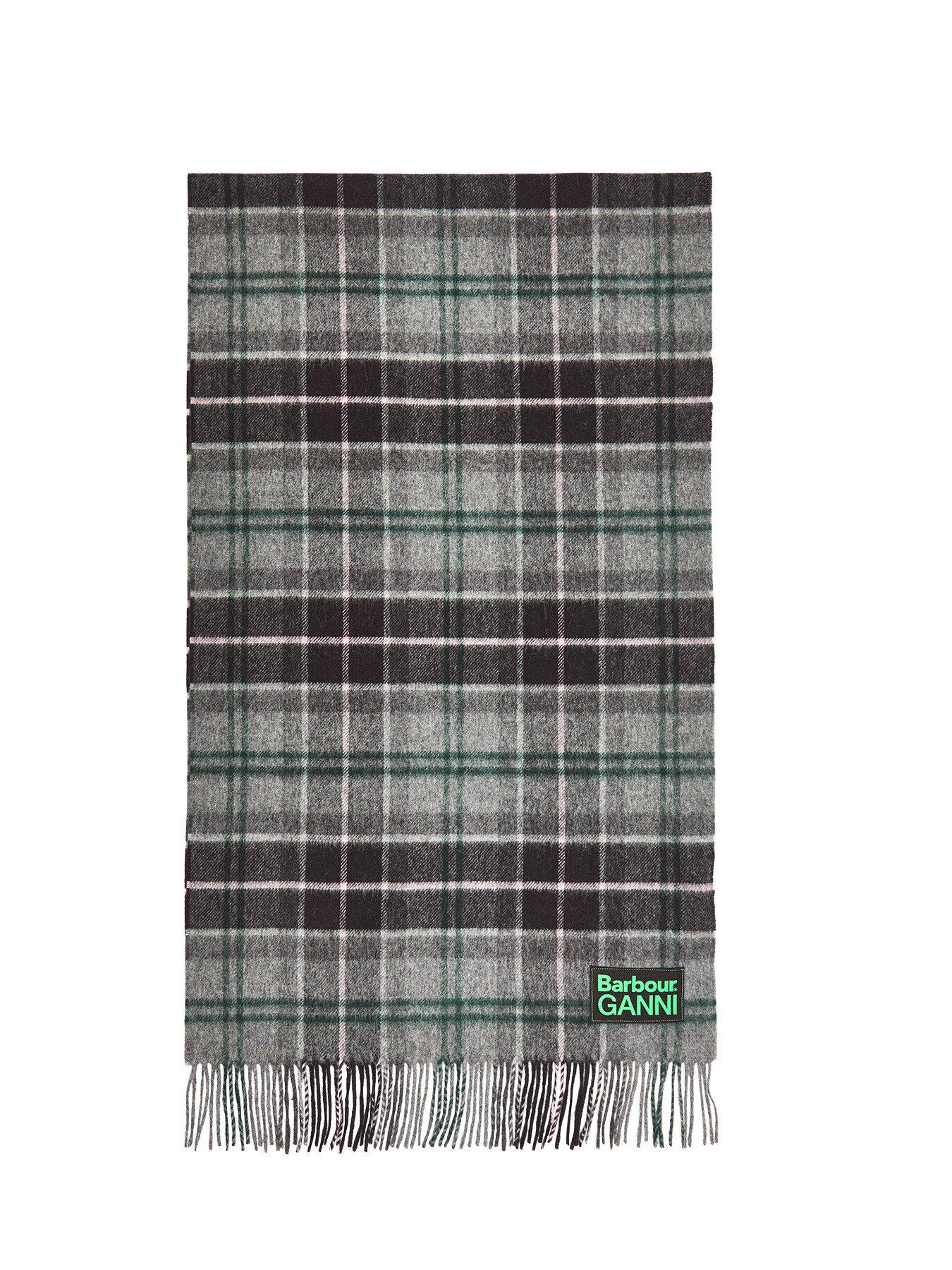 BARBOUR Barbour x GANNI - Winter Tartan Scarf in Winter Tartan | endource