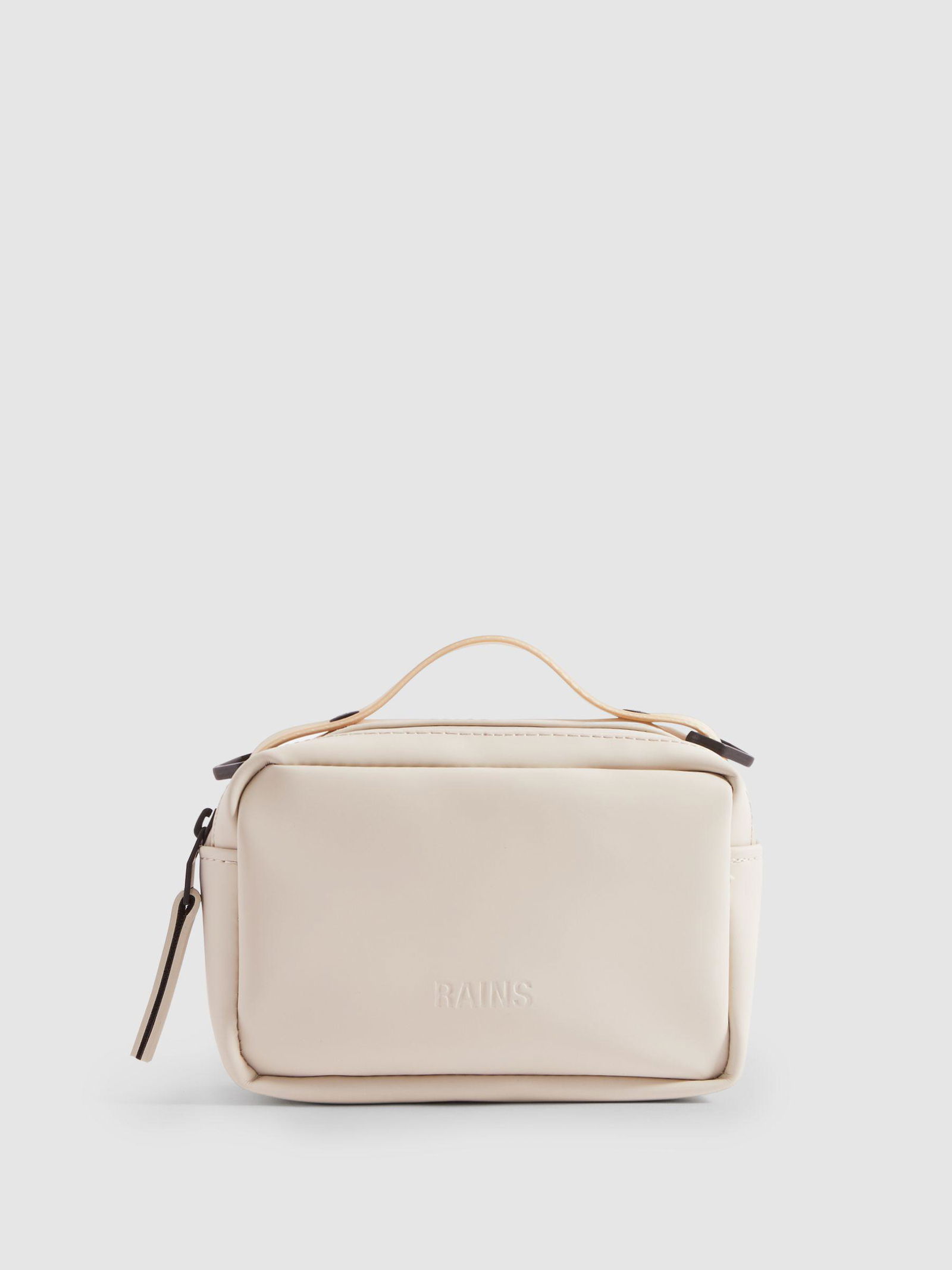 RAINS Micro Box Bag in Dune Cream | endource