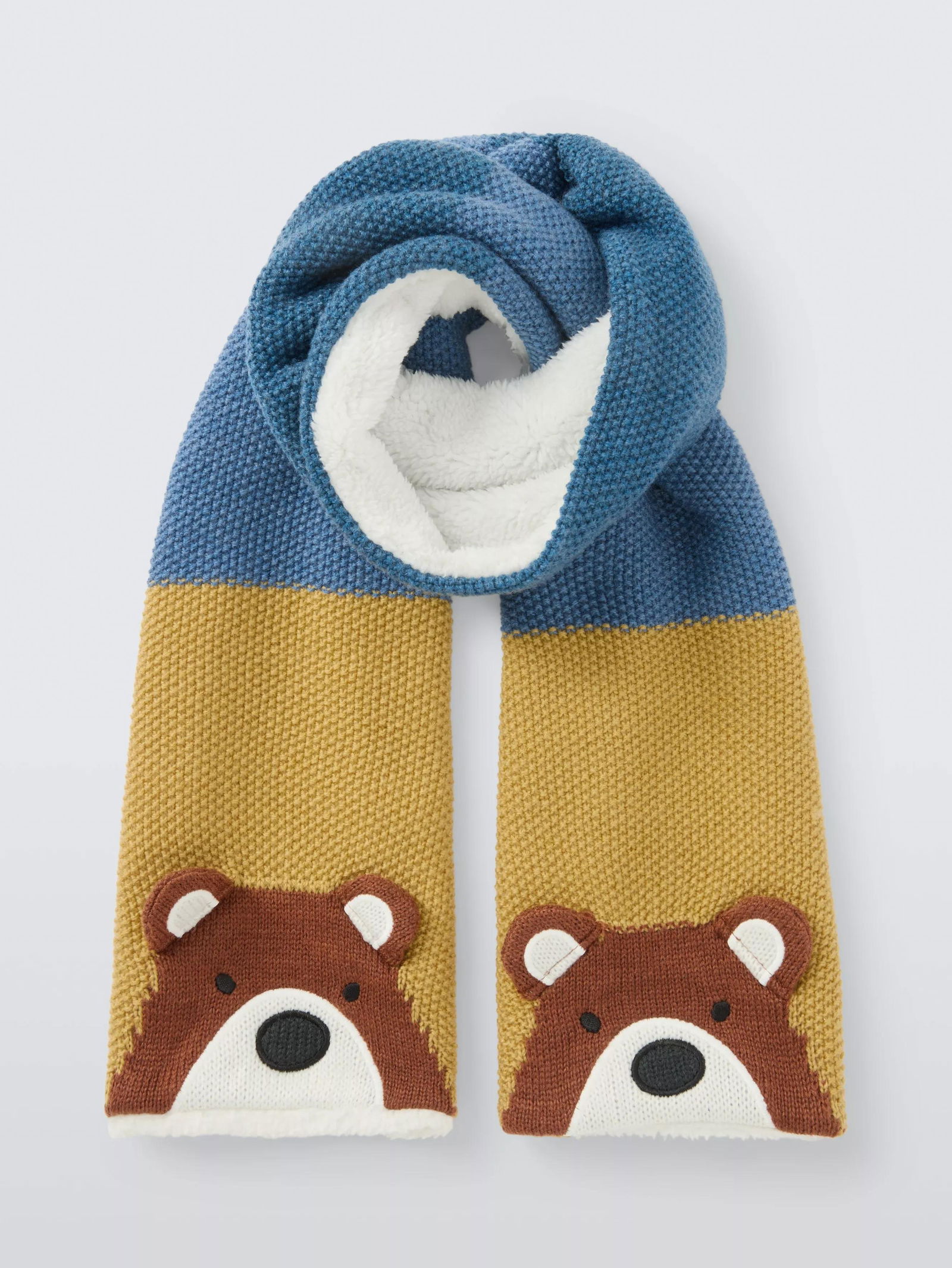 JOHN LEWIS Bear Scarf in Multi | endource