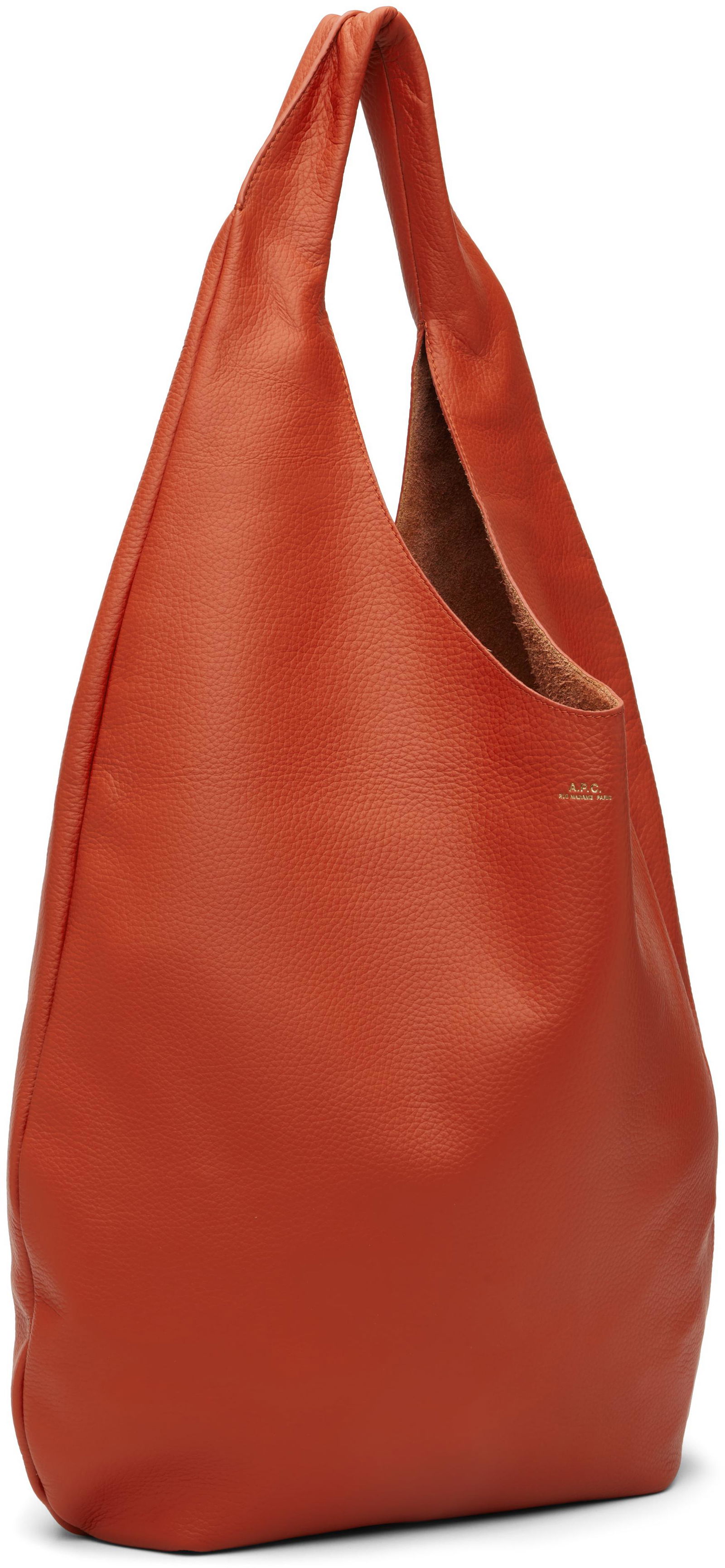 A.P.C. Orange 'Le Neige' Bag | endource