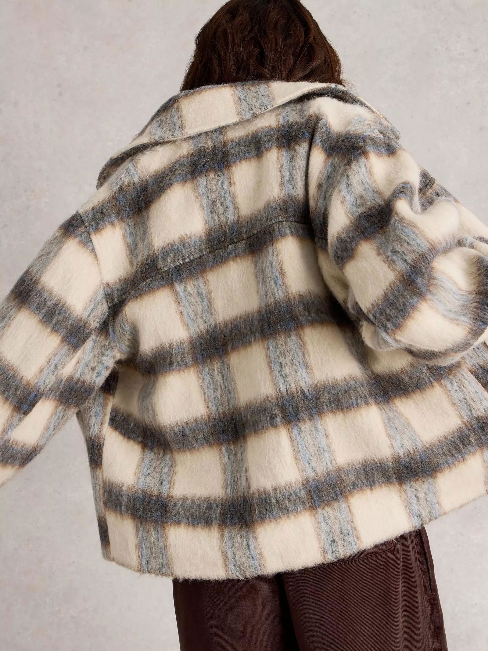 WHITE STUFF Alexa Jacket, Blue/Multi | endource