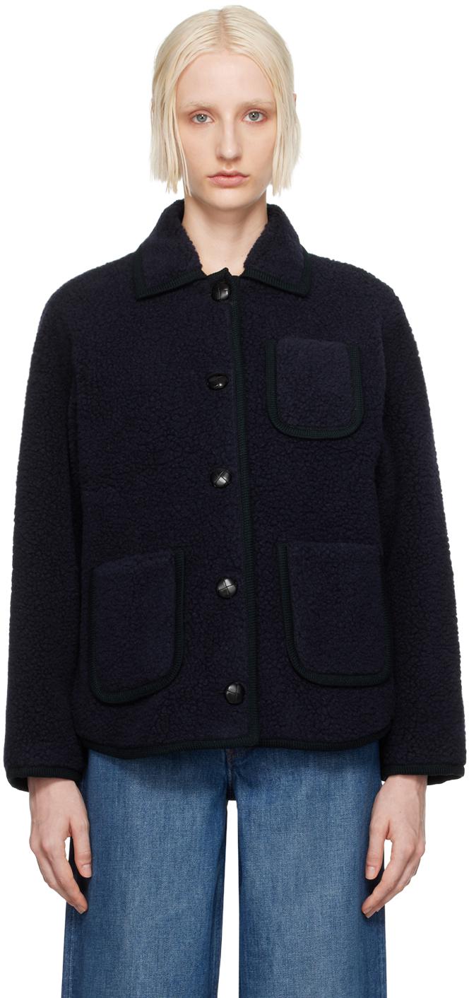 A.P.C. Esther Faux-Shearling Jacket | endource