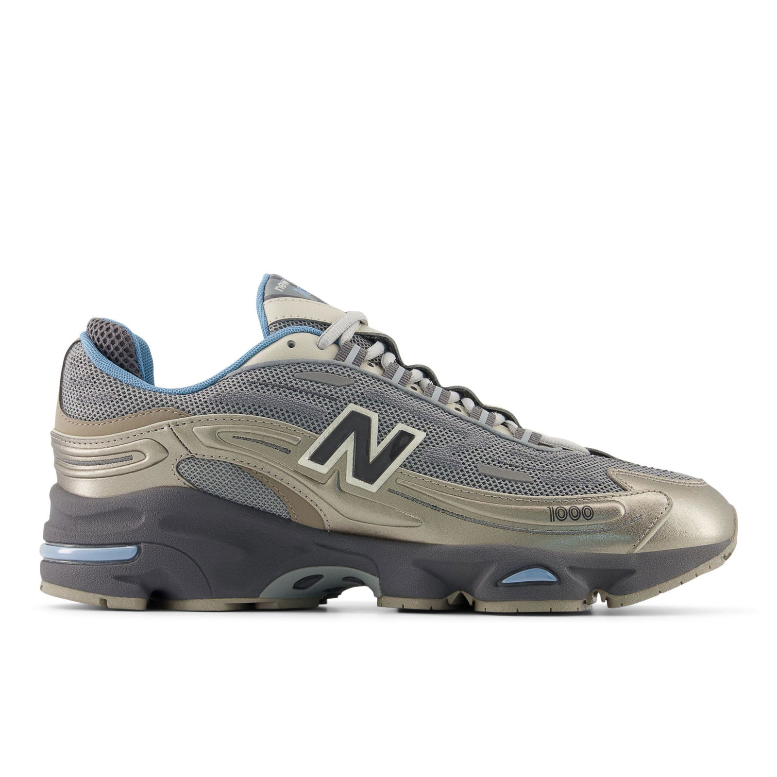 NEW BALANCE 1000D Trainers in Brown/Grey/Blue | endource