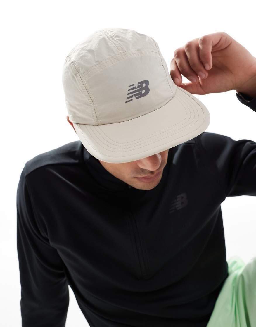 NEW BALANCE 5 Panel Performance Cap in CREAM | endource