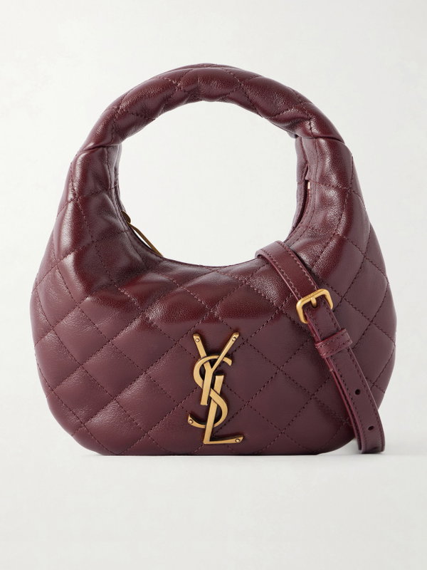 SAINT LAURENT Icarino Mini Matelassé Leather Shoulder Bag | endource
