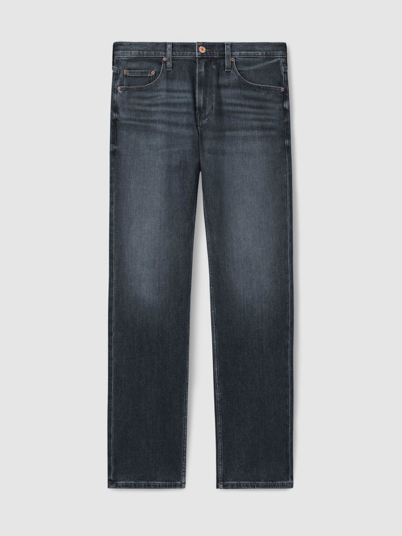 PAIGE Normandie Straight Leg Jeans in Levine | endource