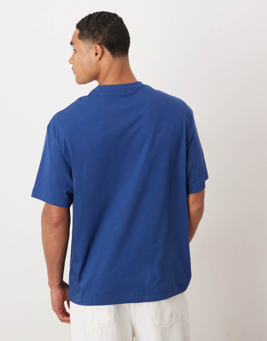 CALVIN KLEIN Jeans Outline Monologo T-shirt In Navy | endource