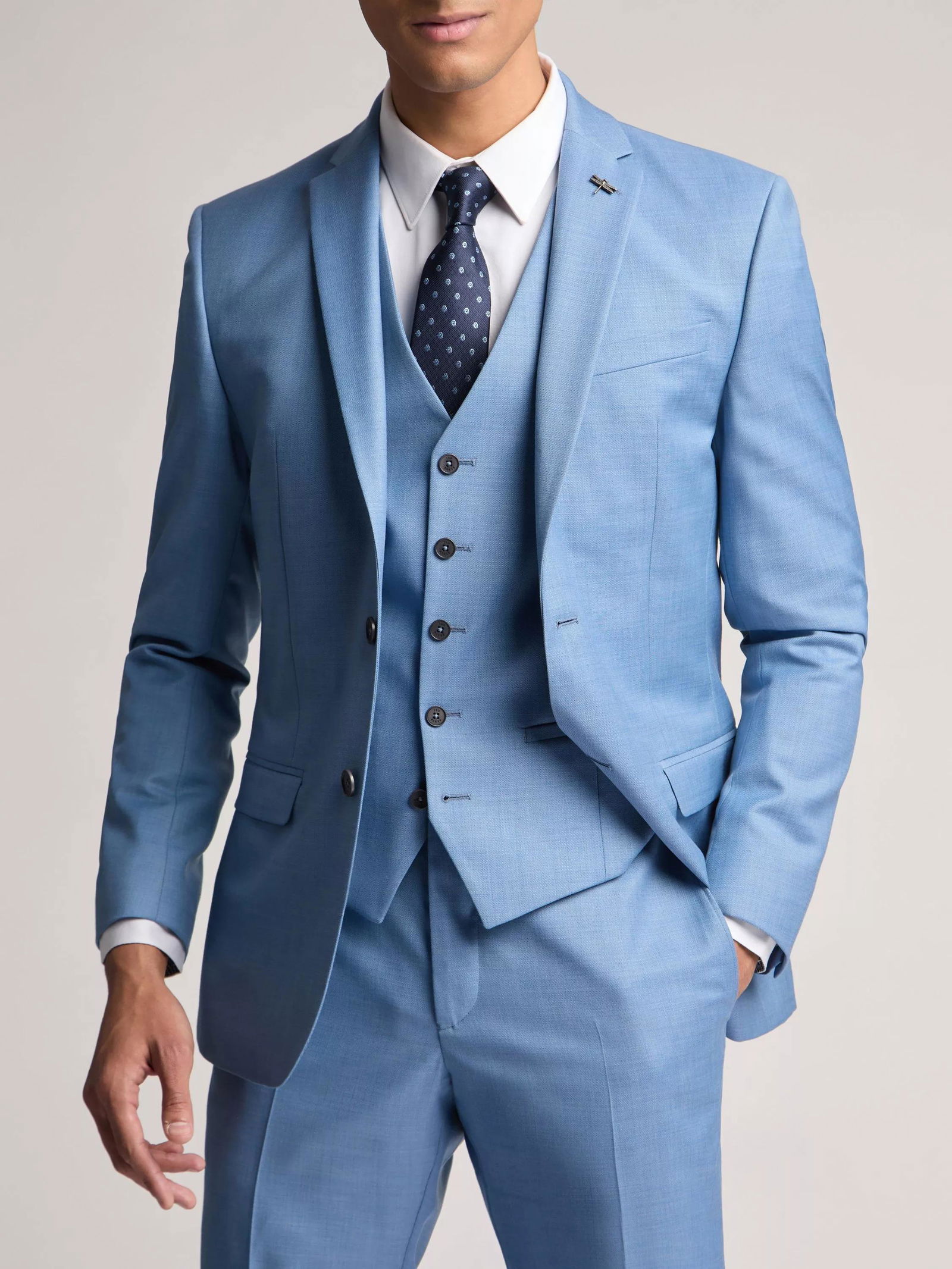 TED BAKER Blake Suit Jacket in Blue | endource