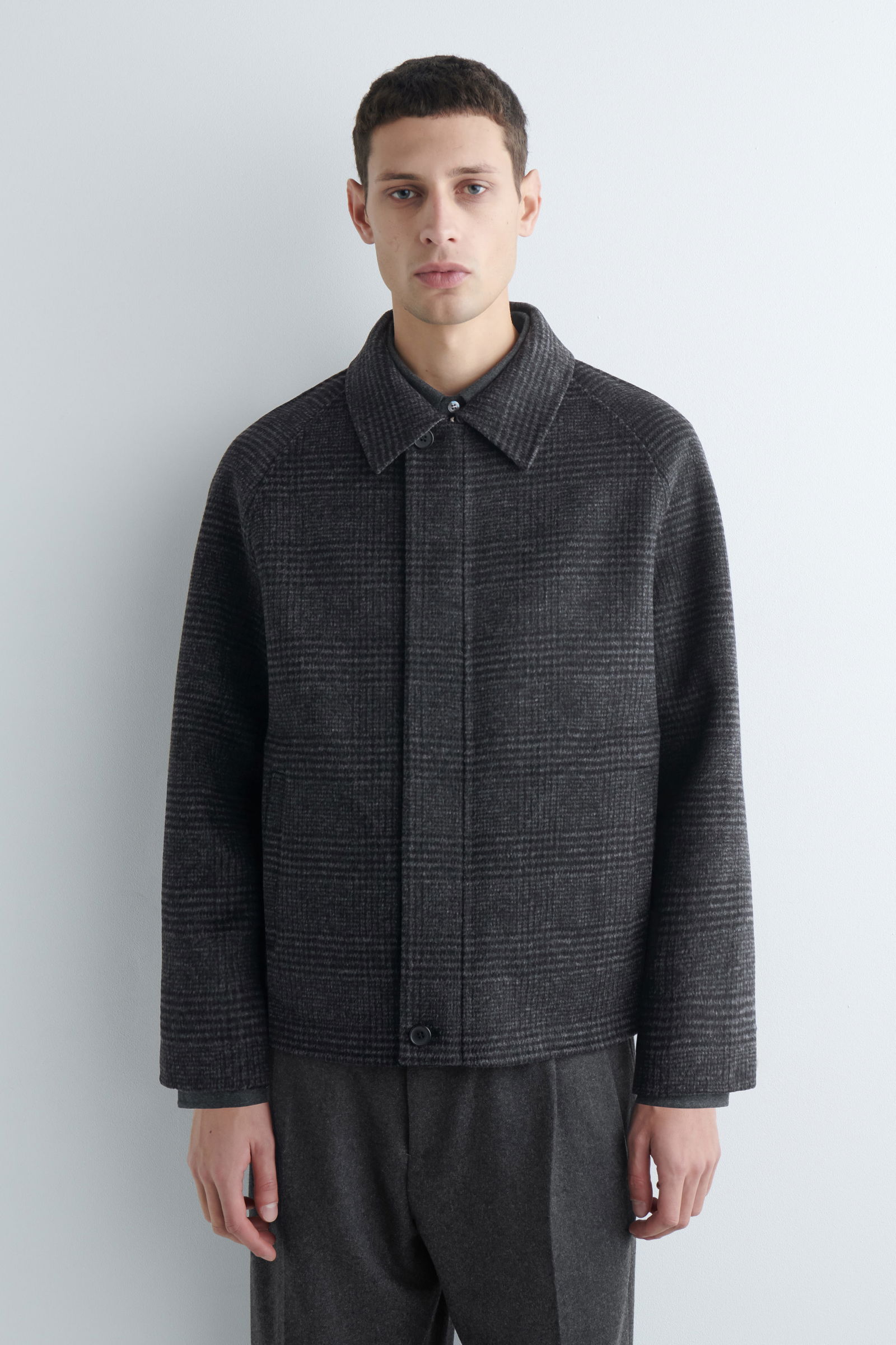 COS Reversible Double-Faced Wool Jacket | endource