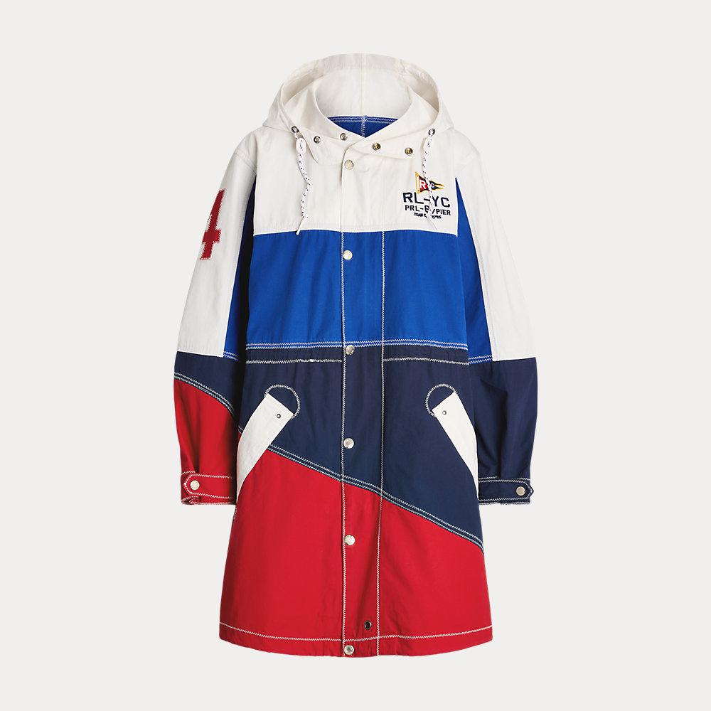 POLO RALPH LAUREN Logo Embroidered Marsh Coat in Multi | Endource