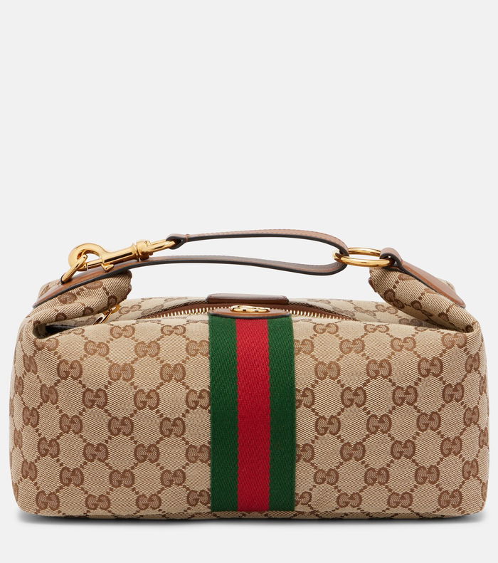 GUCCI Vanity GG Canvas Medium Tote Bag | endource