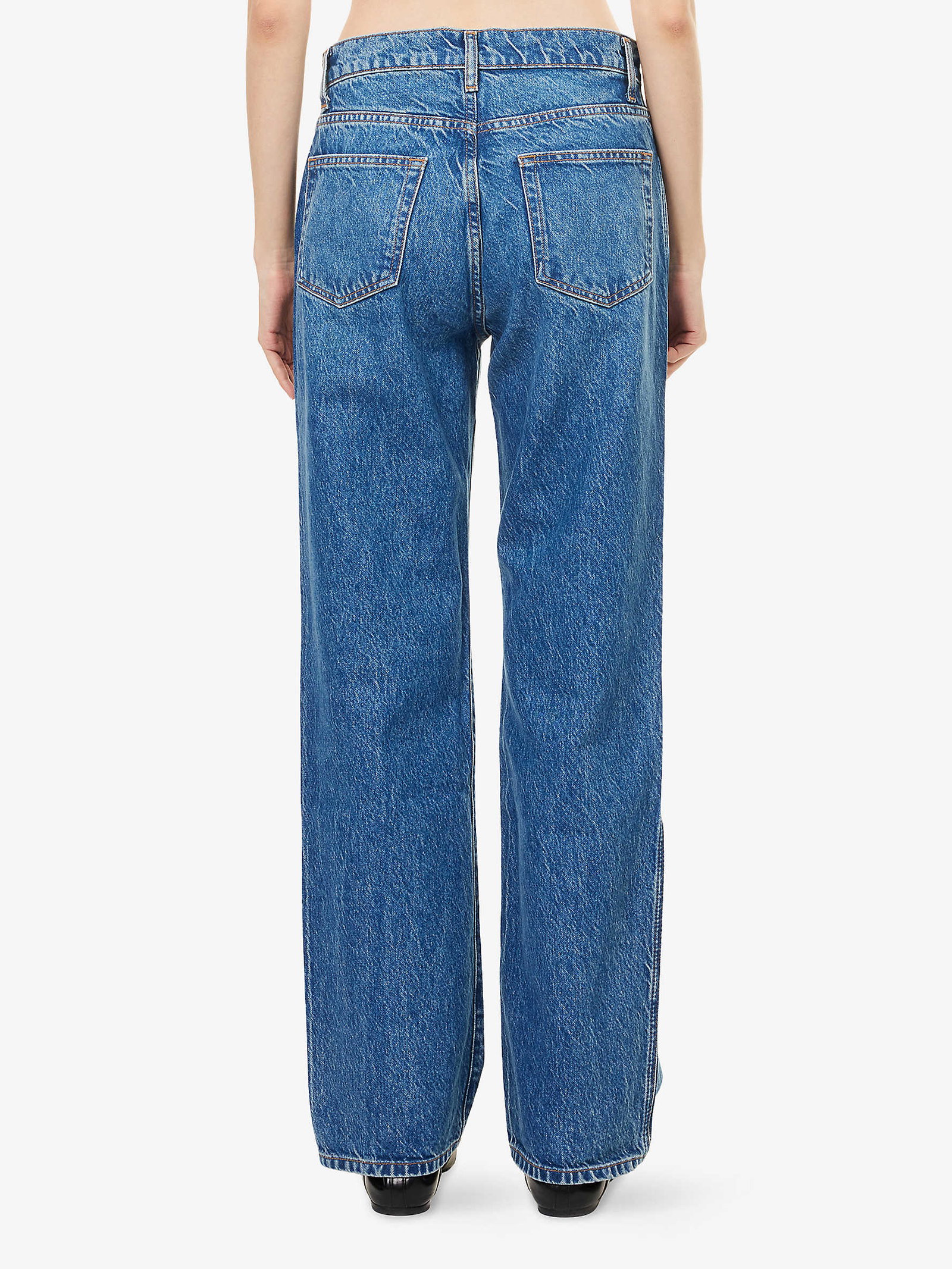 REFORMATION Val 90s Straight-Leg Denim Jeans | endource